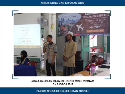 Kertas kerja dan Laporan 2019 (Vietnam) – BAHAGIAN HAL EHWAL PELAJAR (BHEP)